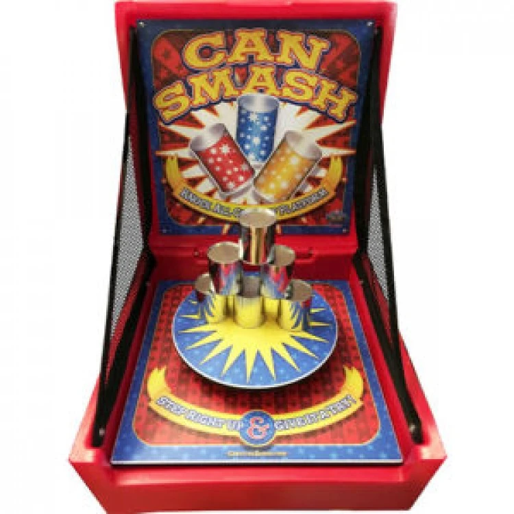 Can Smash Carnival Game - Charleston Jump Castles Mount Pleasant SC